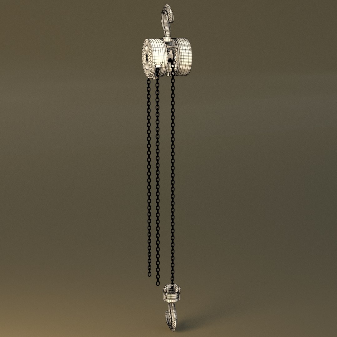 Free Chain Block 3d Model Turbosquid 1400777