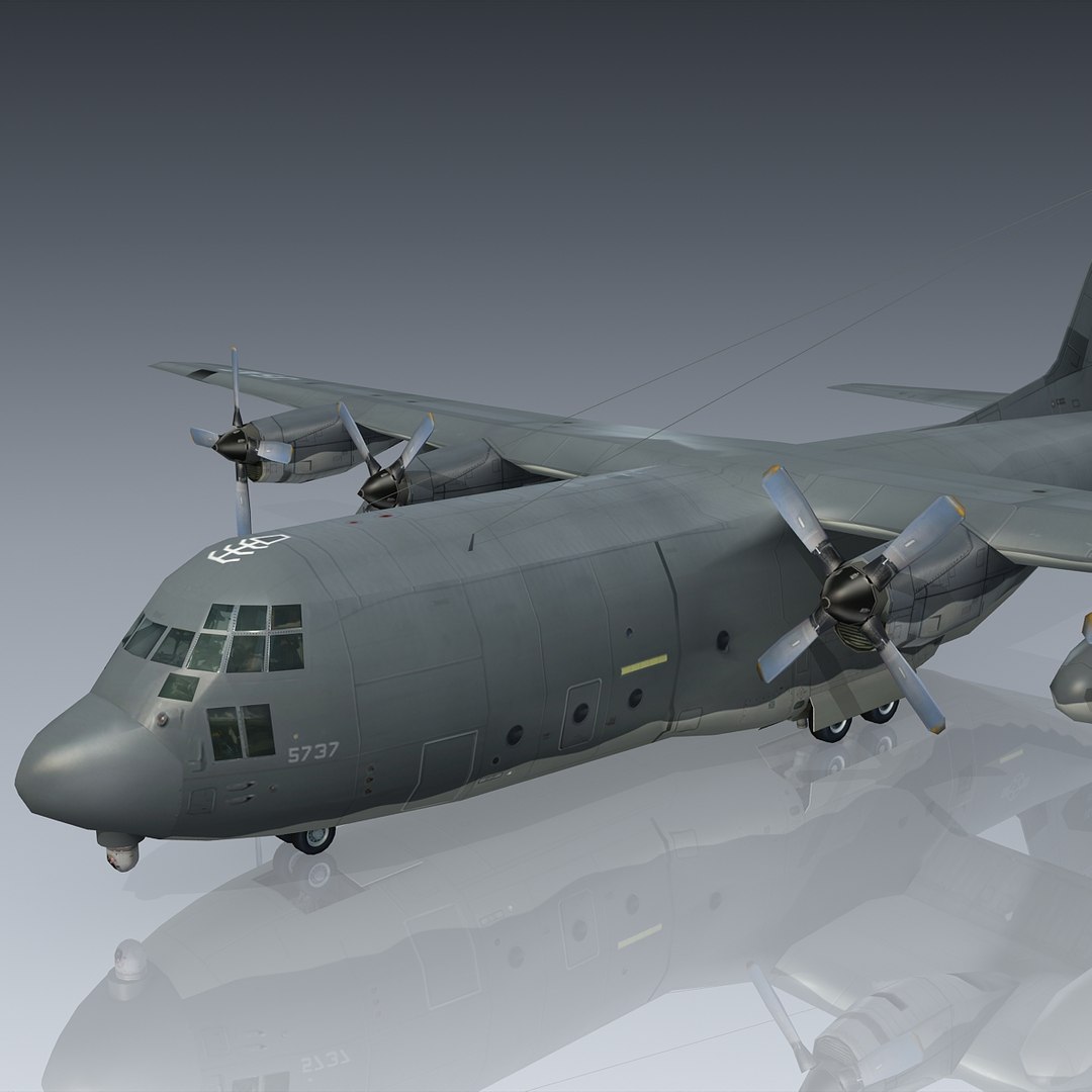 Dark Owl Recon Lockheed C-130 3d 3ds