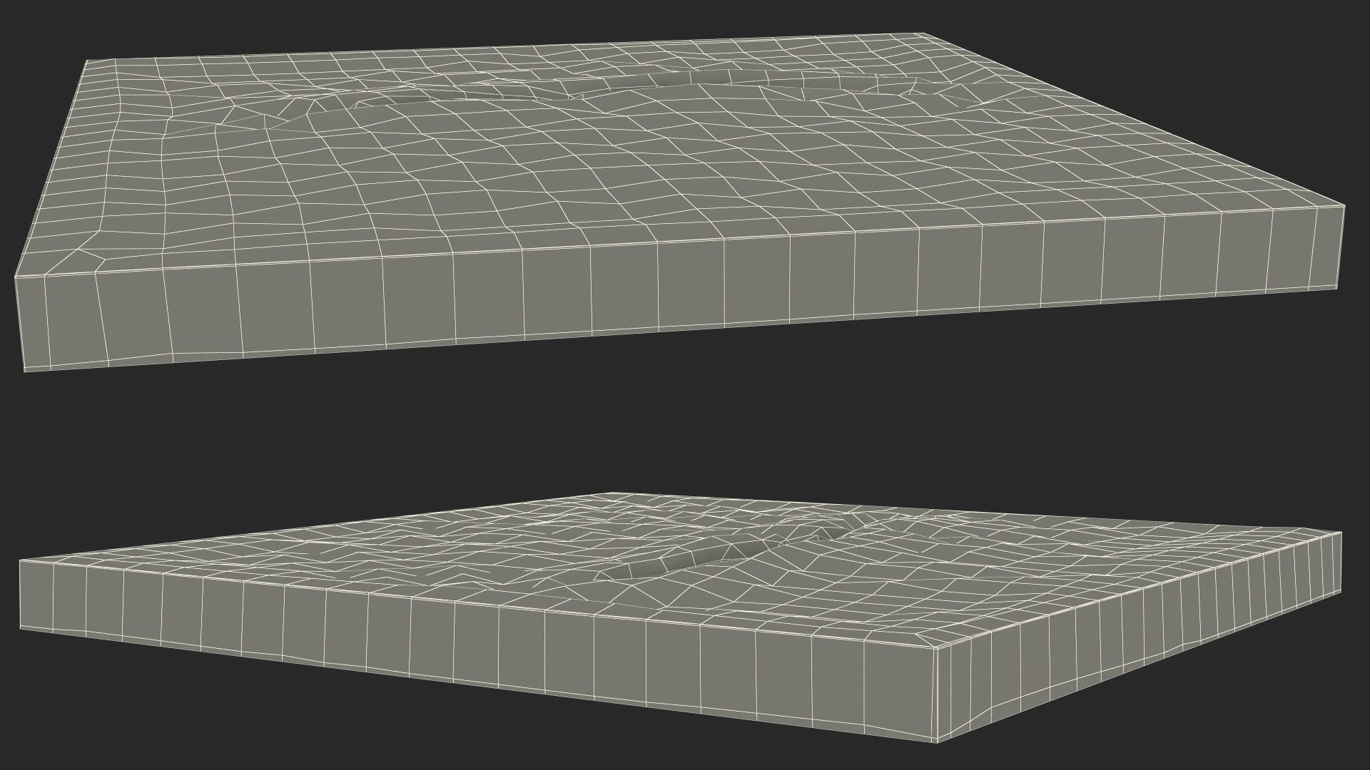 3D Cut Skin Surface - TurboSquid 2162349
