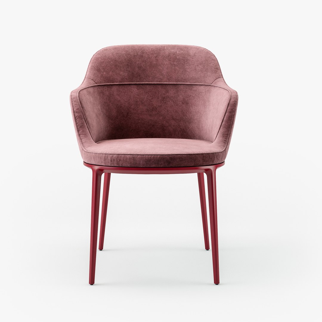 3D Maxalto Caratos Chair - TurboSquid 1405028