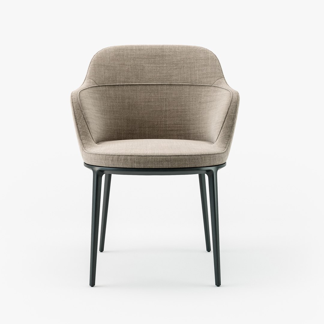 3D Maxalto Caratos Chair - TurboSquid 1405028