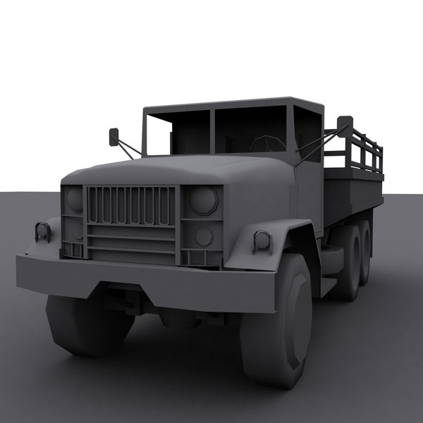 3dsmax usa truck m35