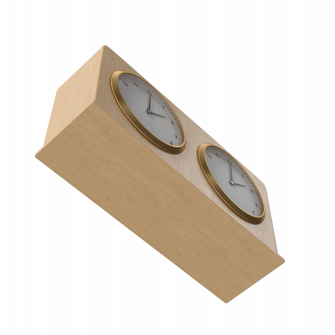 Chess Clock 3D Model - TurboSquid 2262603