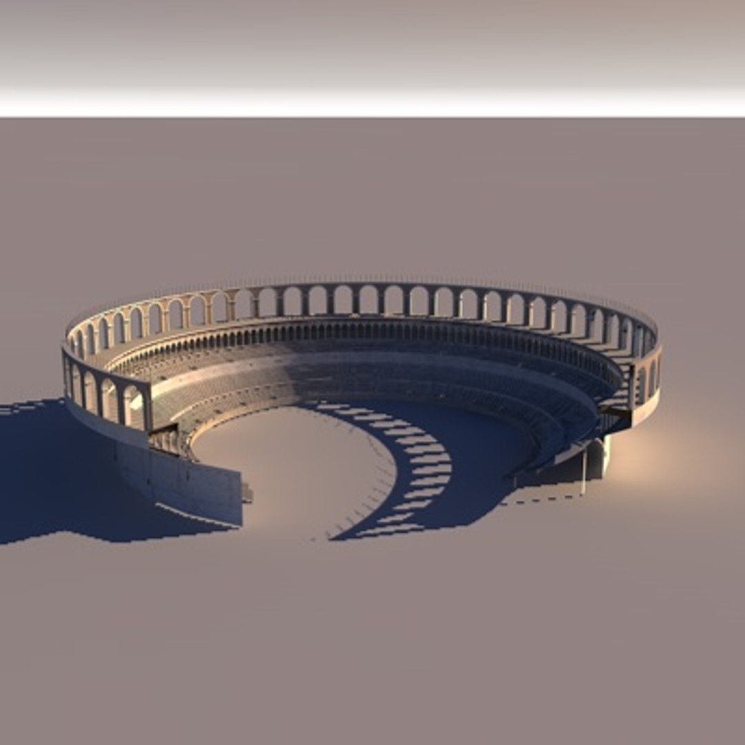 Arena 3D Model - TurboSquid 492684
