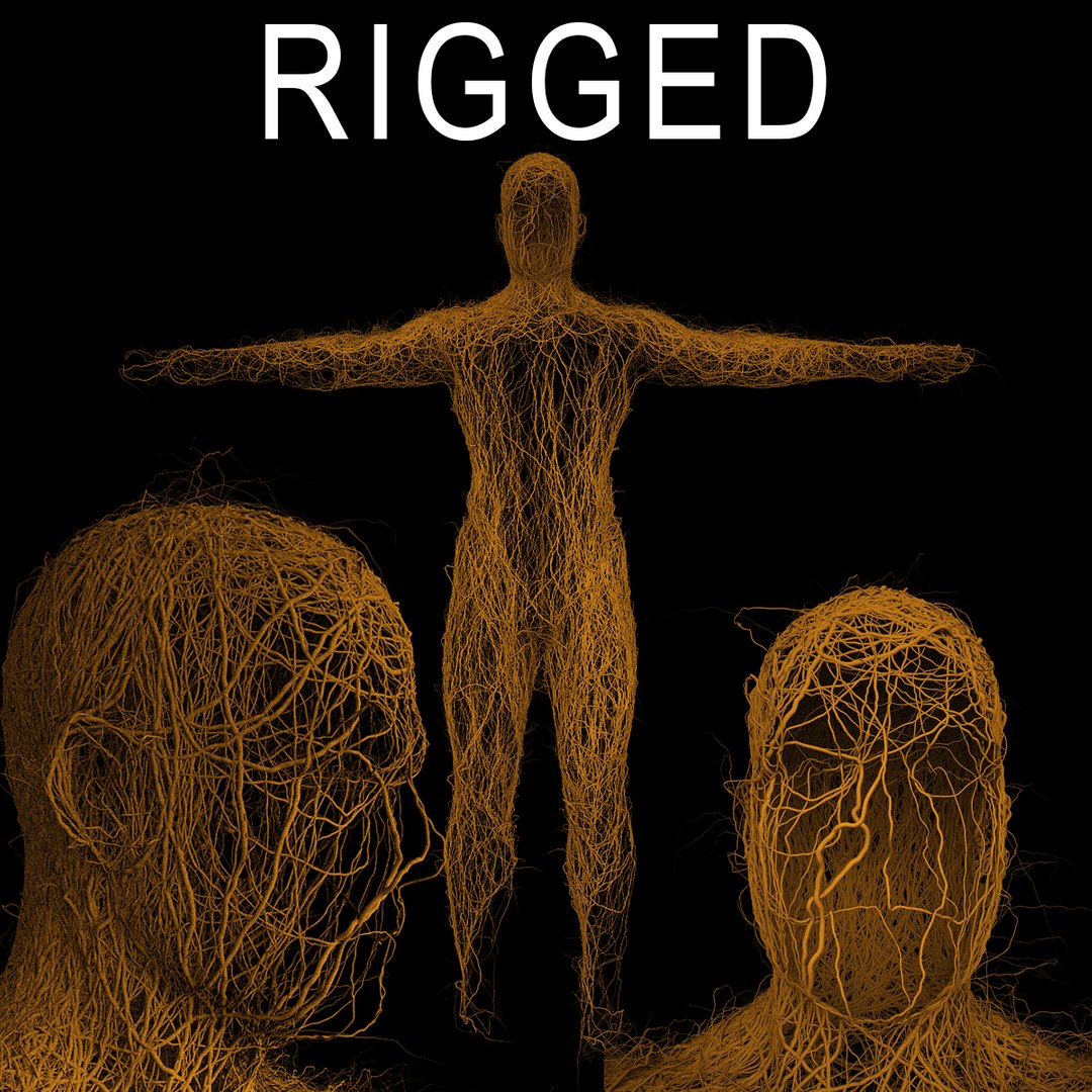 3D model rigged ivy human - TurboSquid 1599881