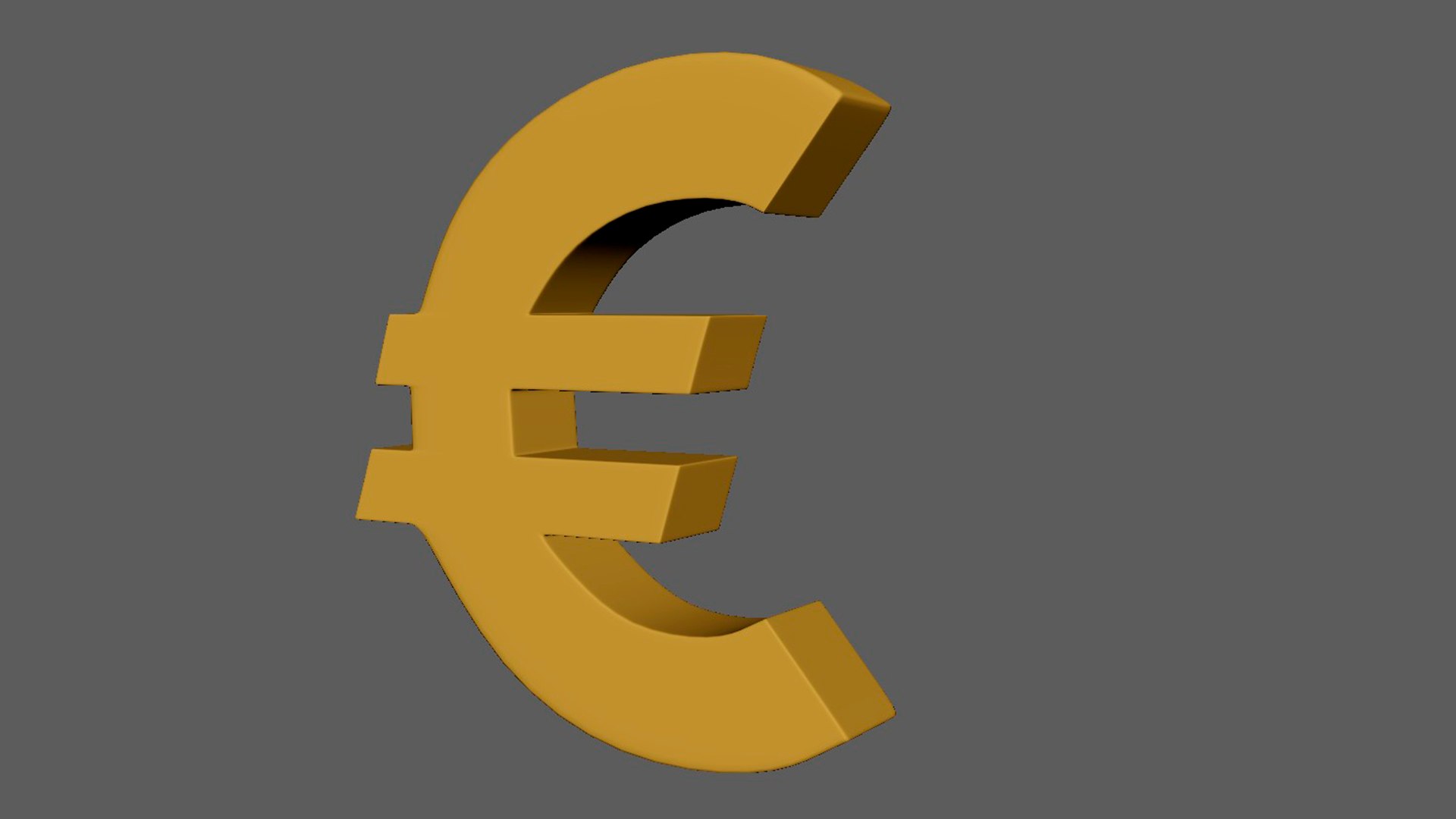 Euro 3 D Model 3D - TurboSquid 2142005