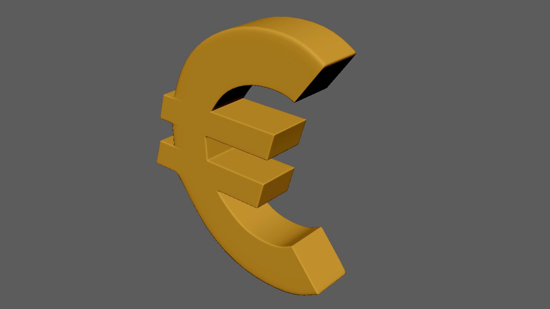 Euro 3 D Model 3D - TurboSquid 2142005