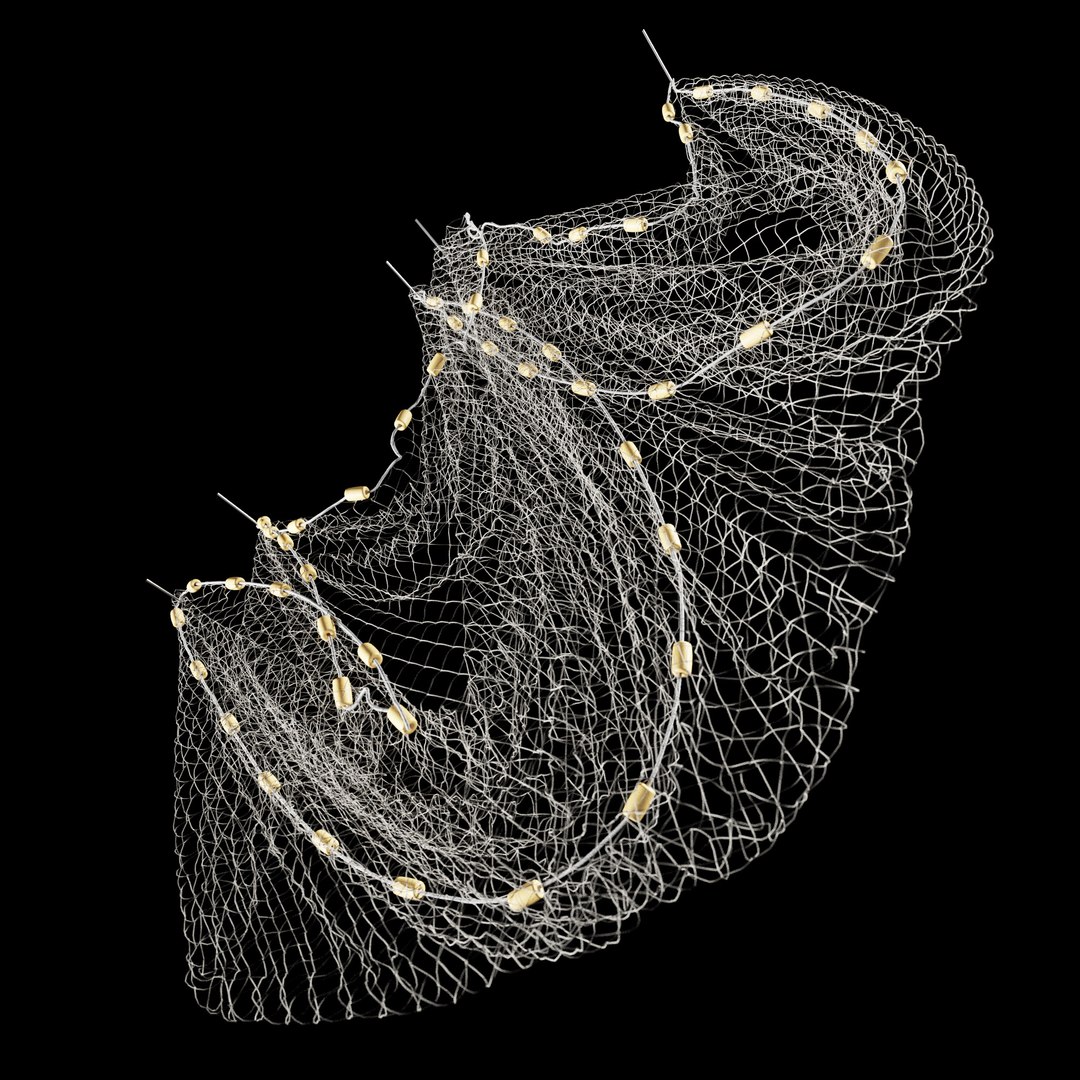 3D Model Fishing Net - TurboSquid 1543179