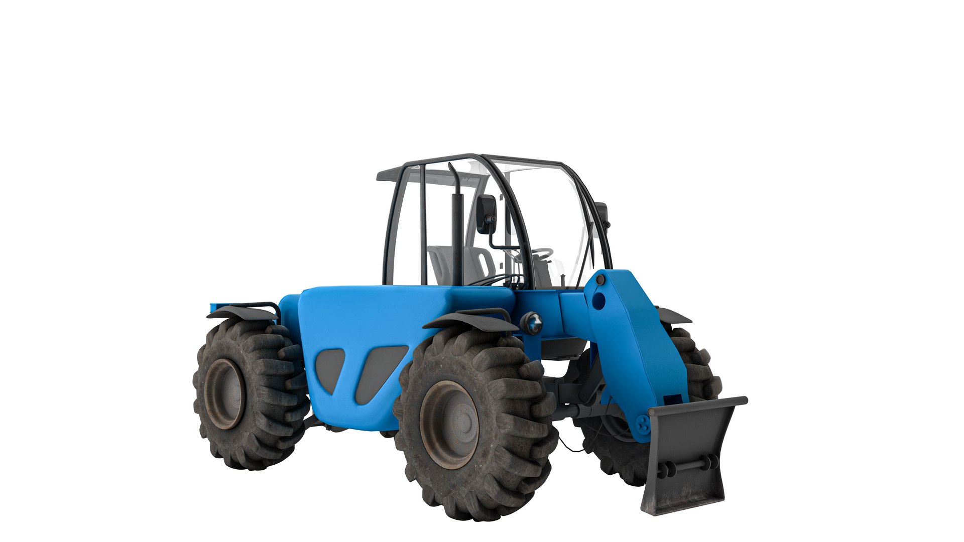 Loader Tractor 3D Model - TurboSquid 2224442