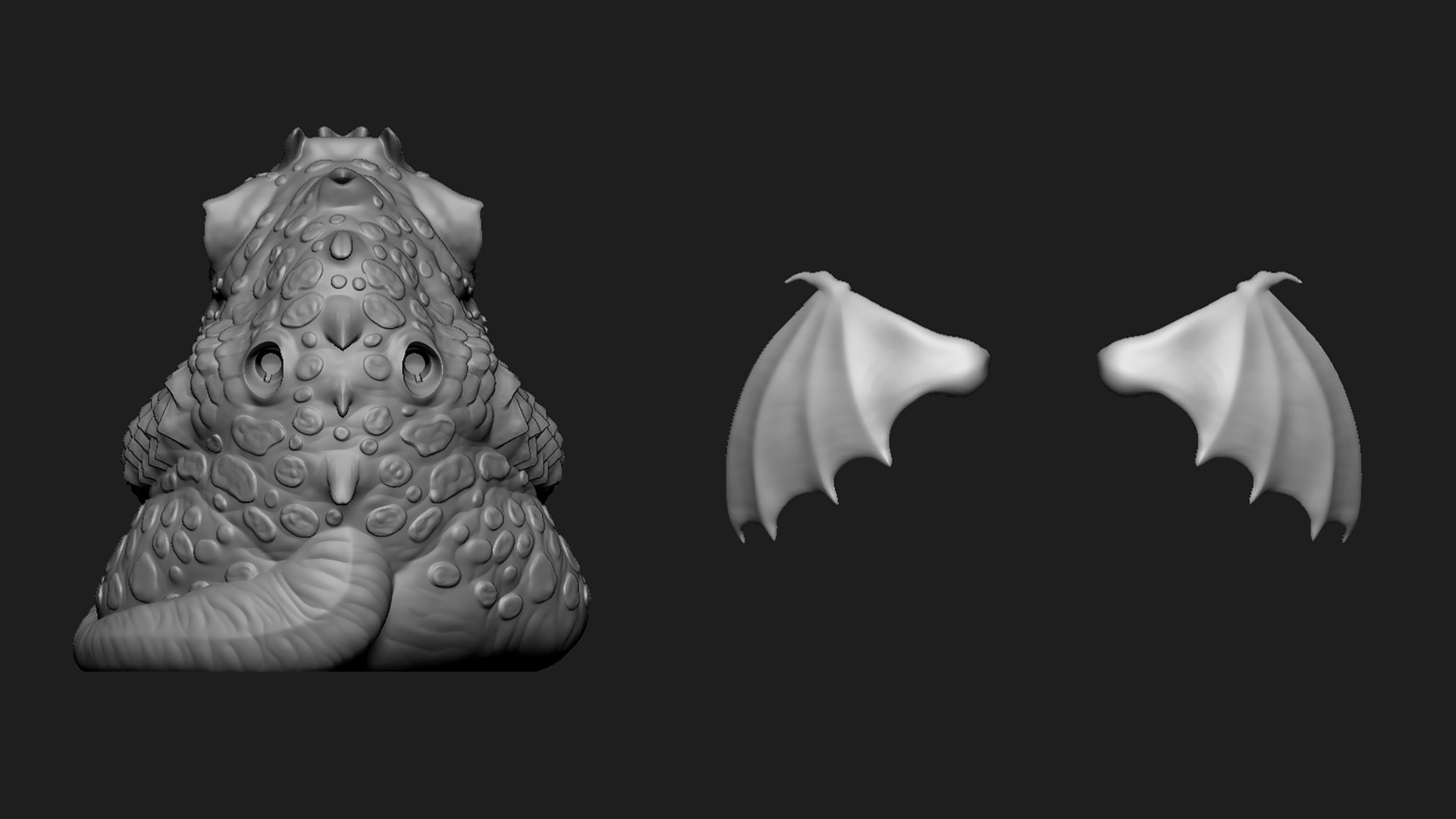 Well Fed Dragon 3D Model - TurboSquid 1973425
