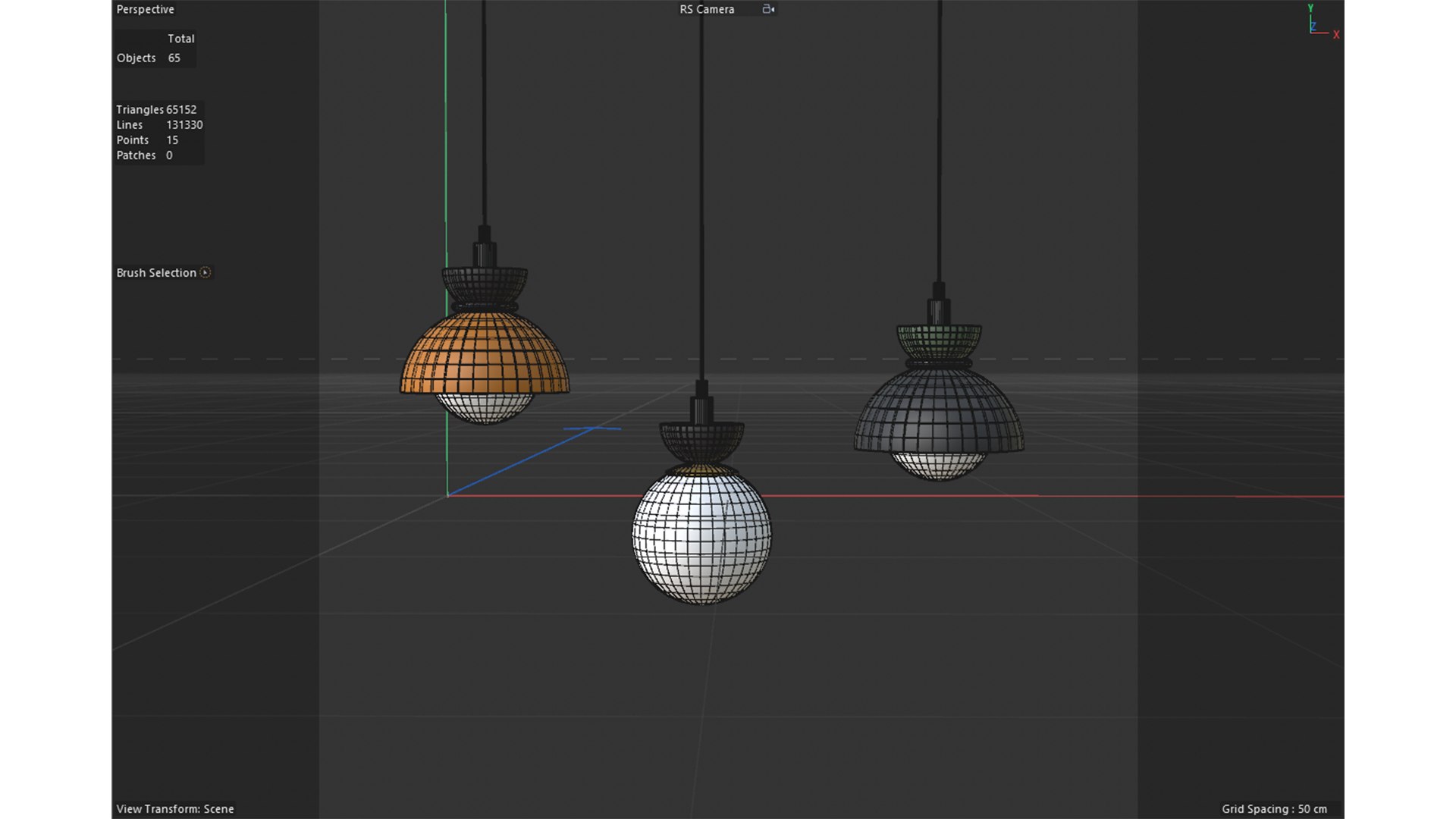 3D Simpel Pendant Light Model - TurboSquid 2296135