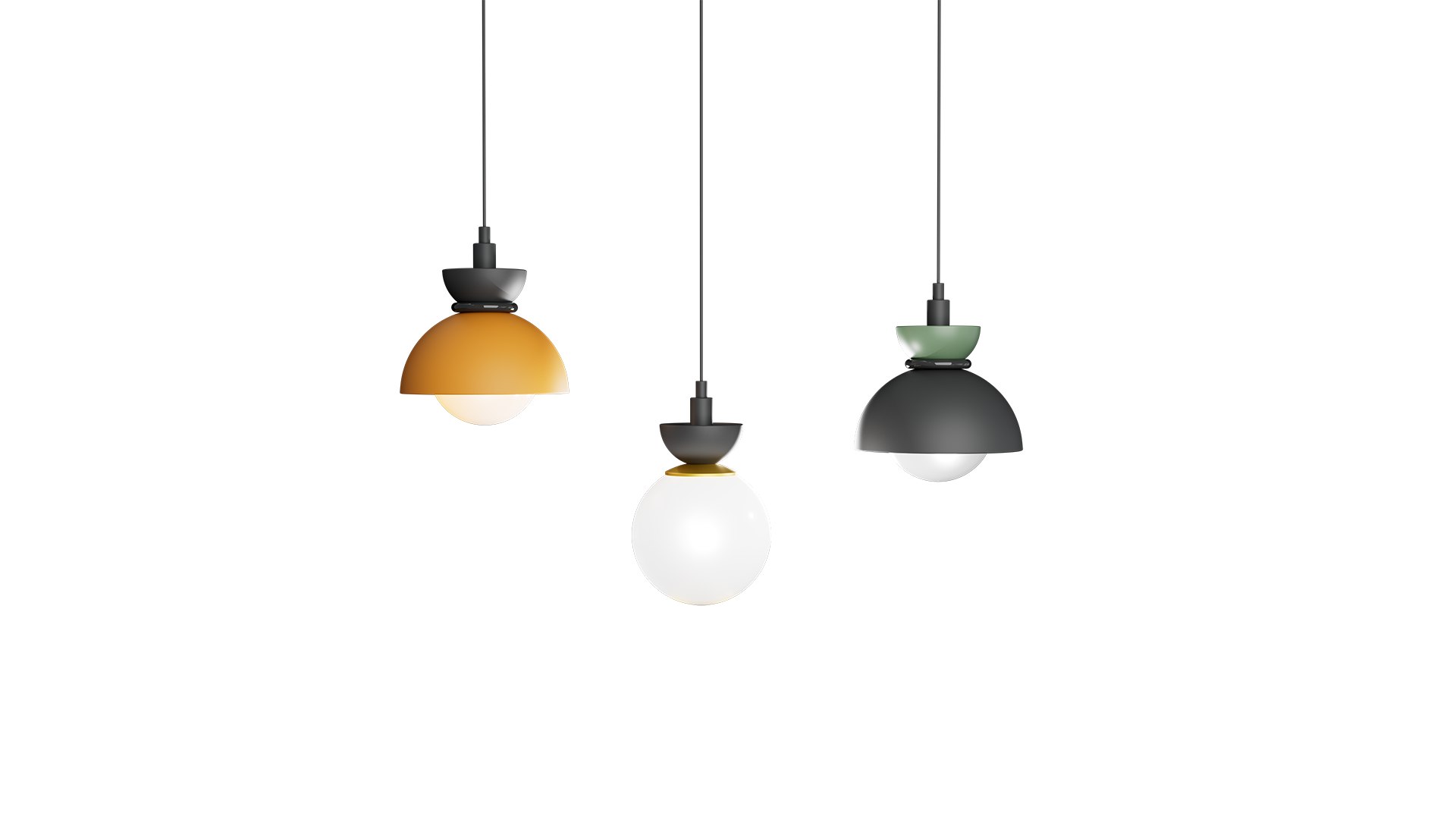 3D Simpel Pendant Light Model - TurboSquid 2296135