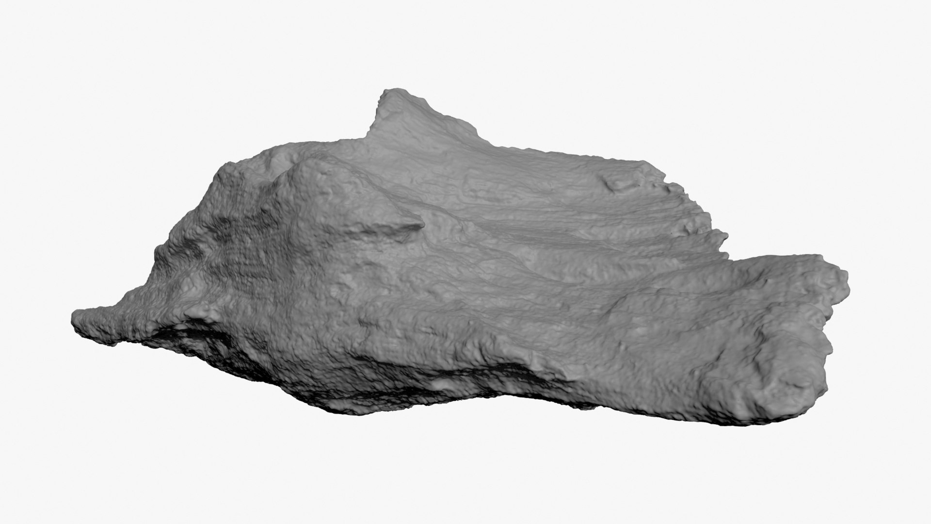 3D Model Broken Tree Trunk 01 3D Print - TurboSquid 2274938