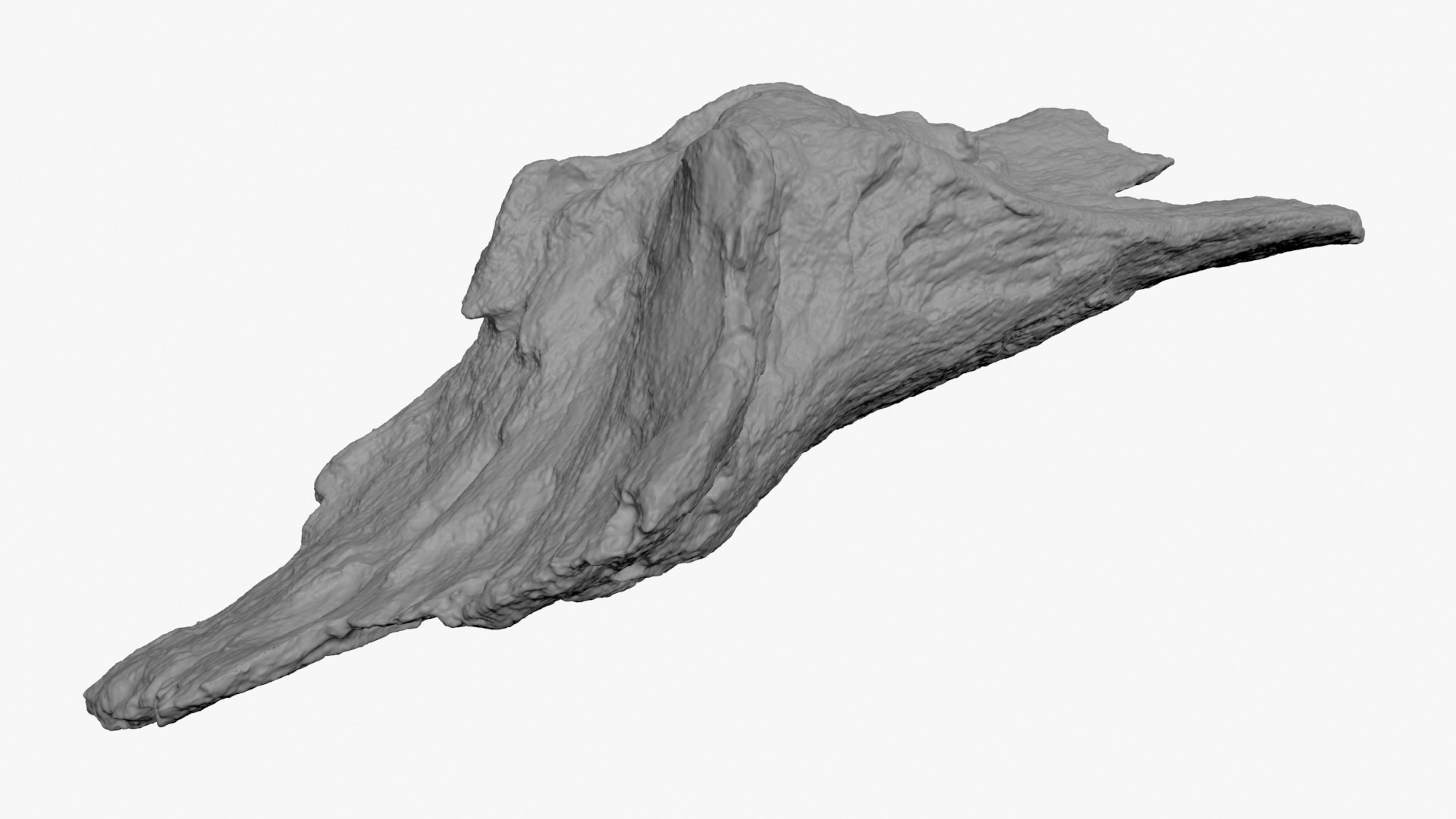 3D Model Broken Tree Trunk 01 3D Print - TurboSquid 2274938