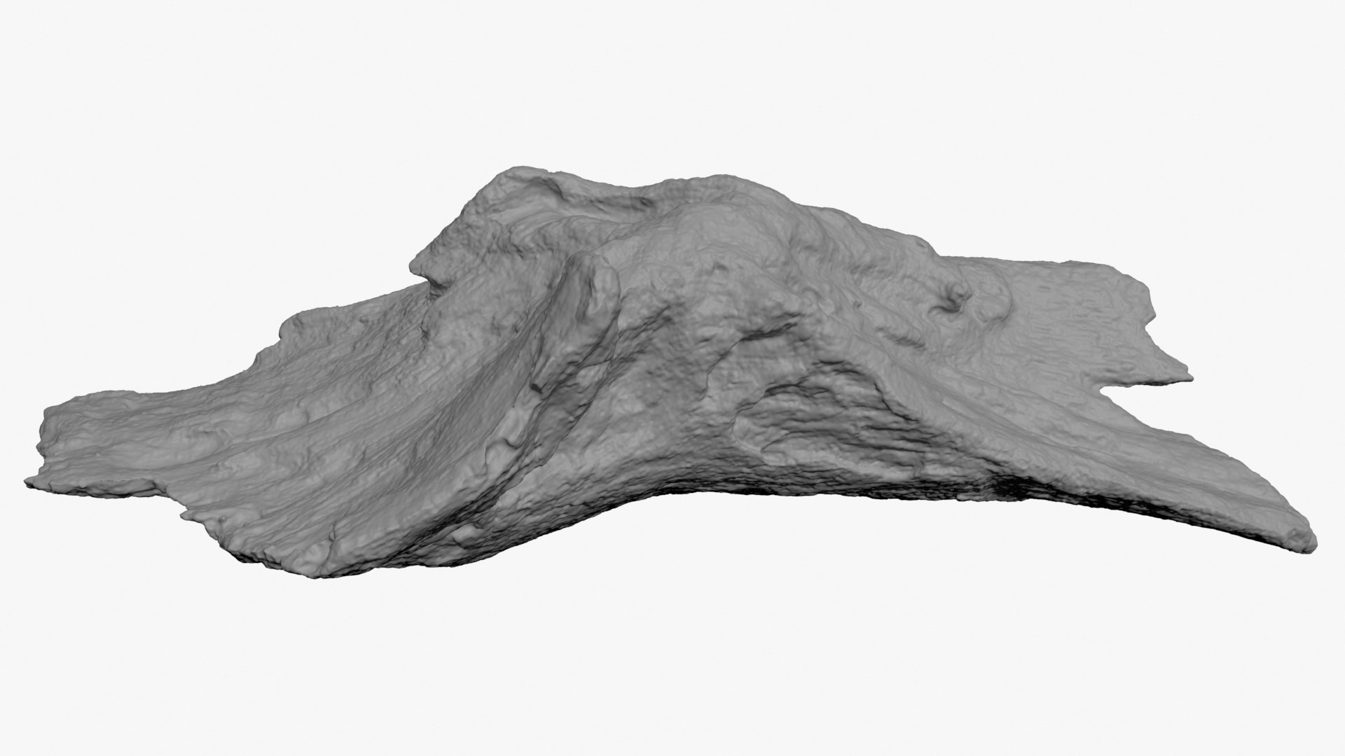 3D Model Broken Tree Trunk 01 3D Print - TurboSquid 2274938