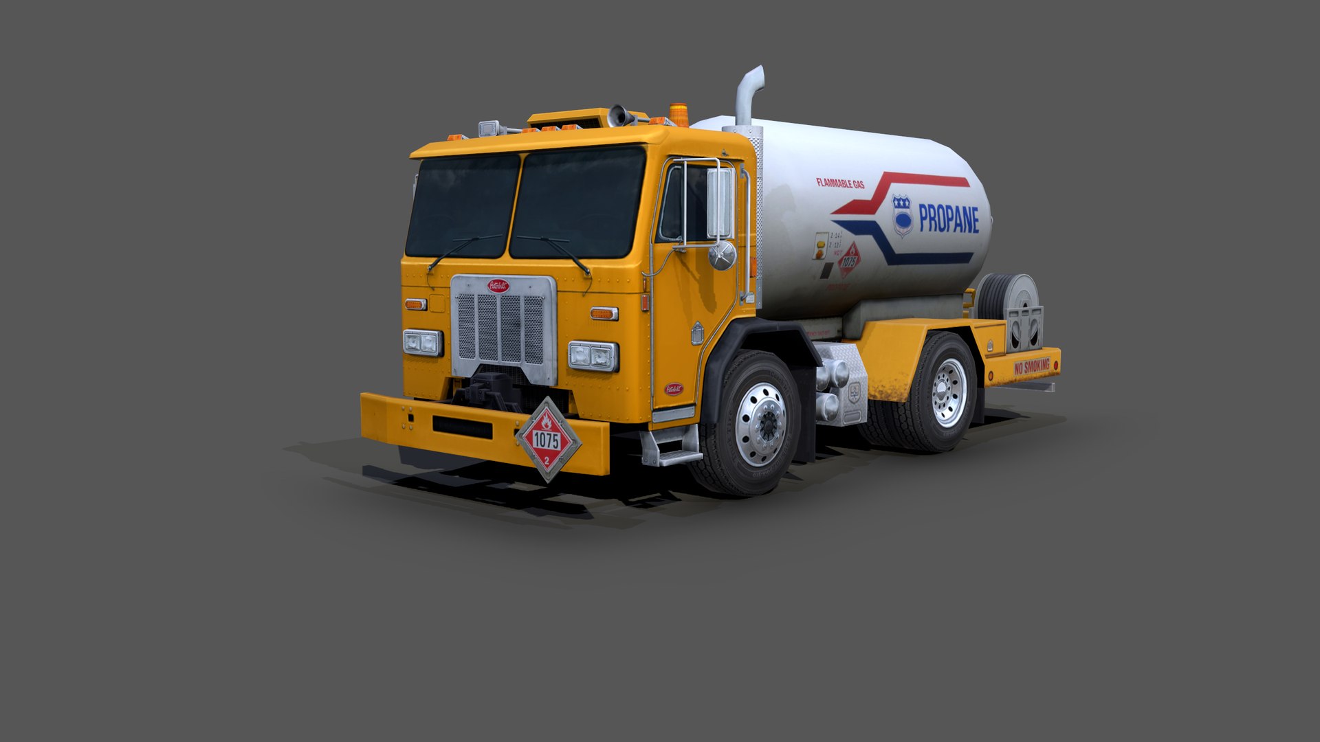 3D Model Peterbilt 320 2013 Propane S01 - TurboSquid 2190150