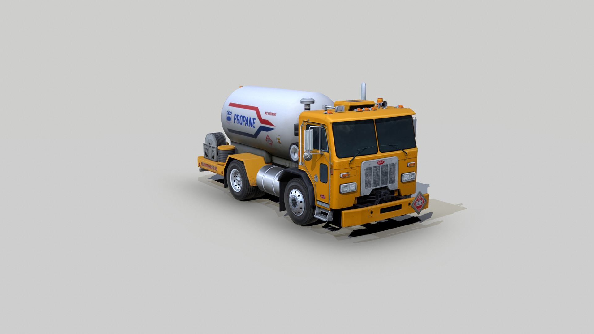 3D Model Peterbilt 320 2013 Propane S01 - TurboSquid 2190150