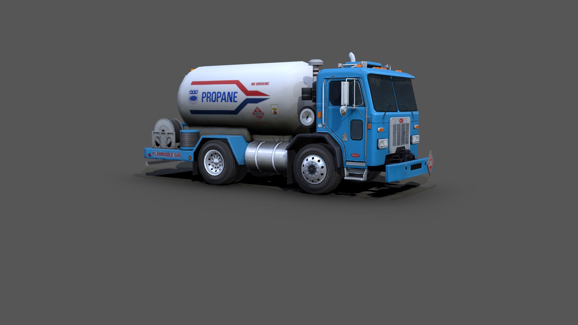3D Model Peterbilt 320 2013 Propane S01 - TurboSquid 2190150