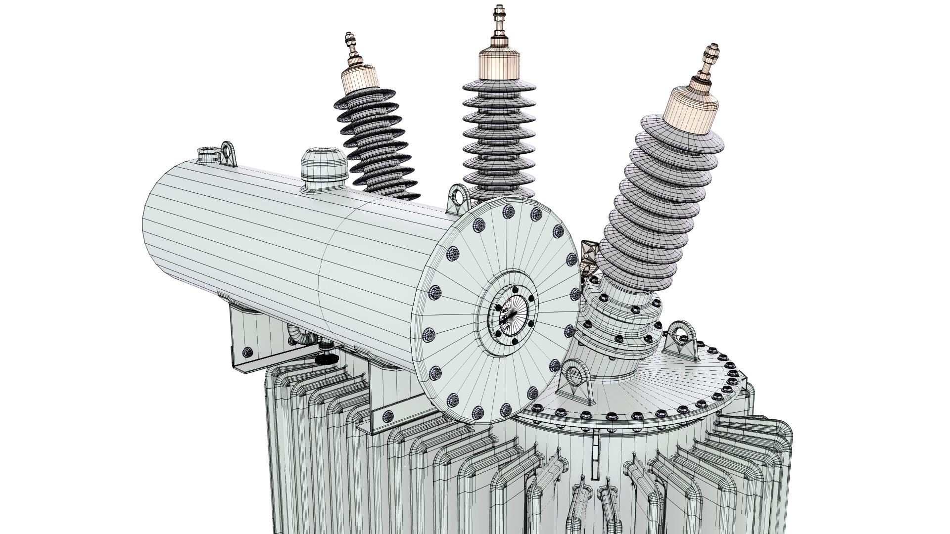 Transformer Power Distribution 3D Model - TurboSquid 1686875