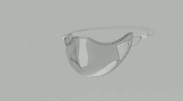 Glass mask 3D model - TurboSquid 1976535