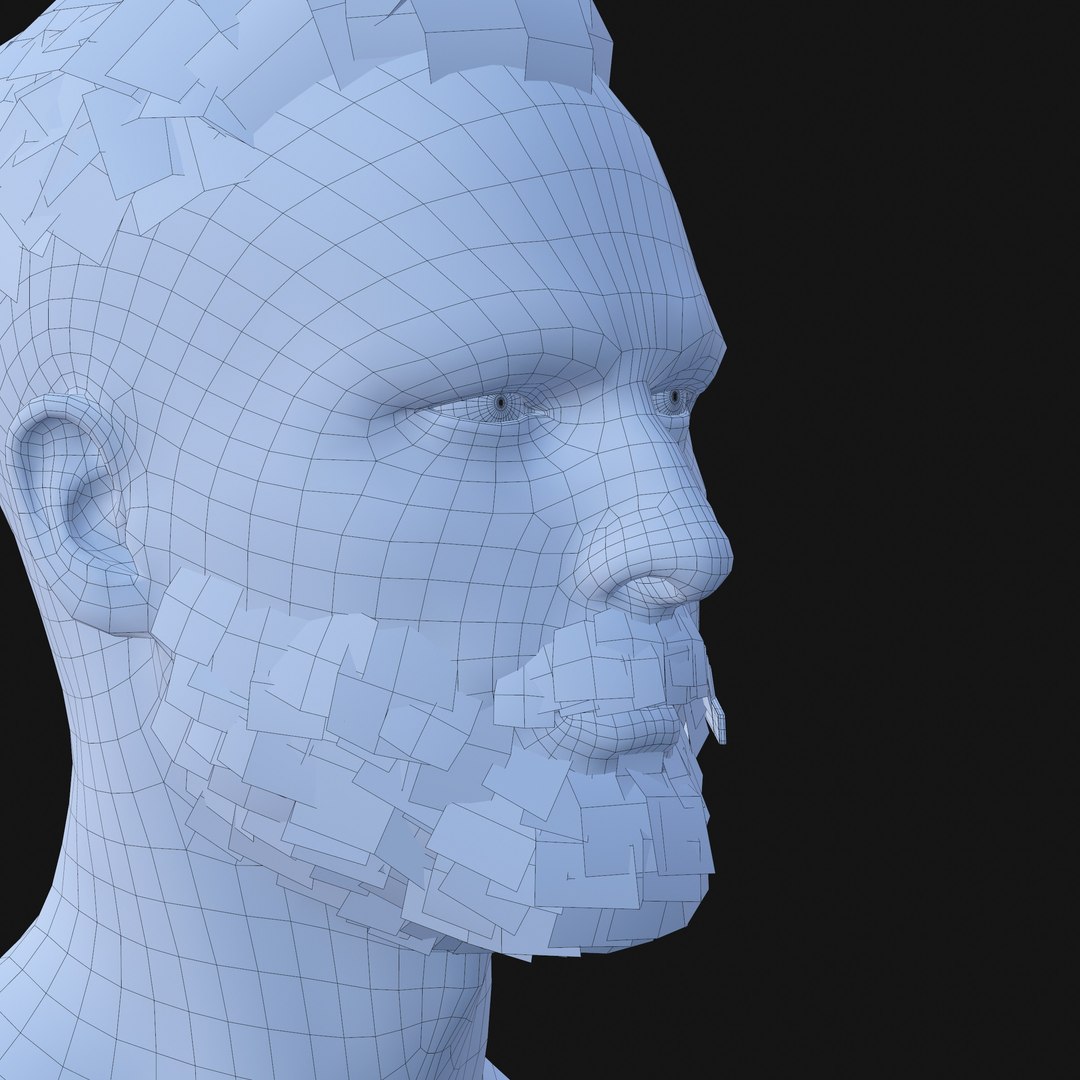3d Soldier Head Model