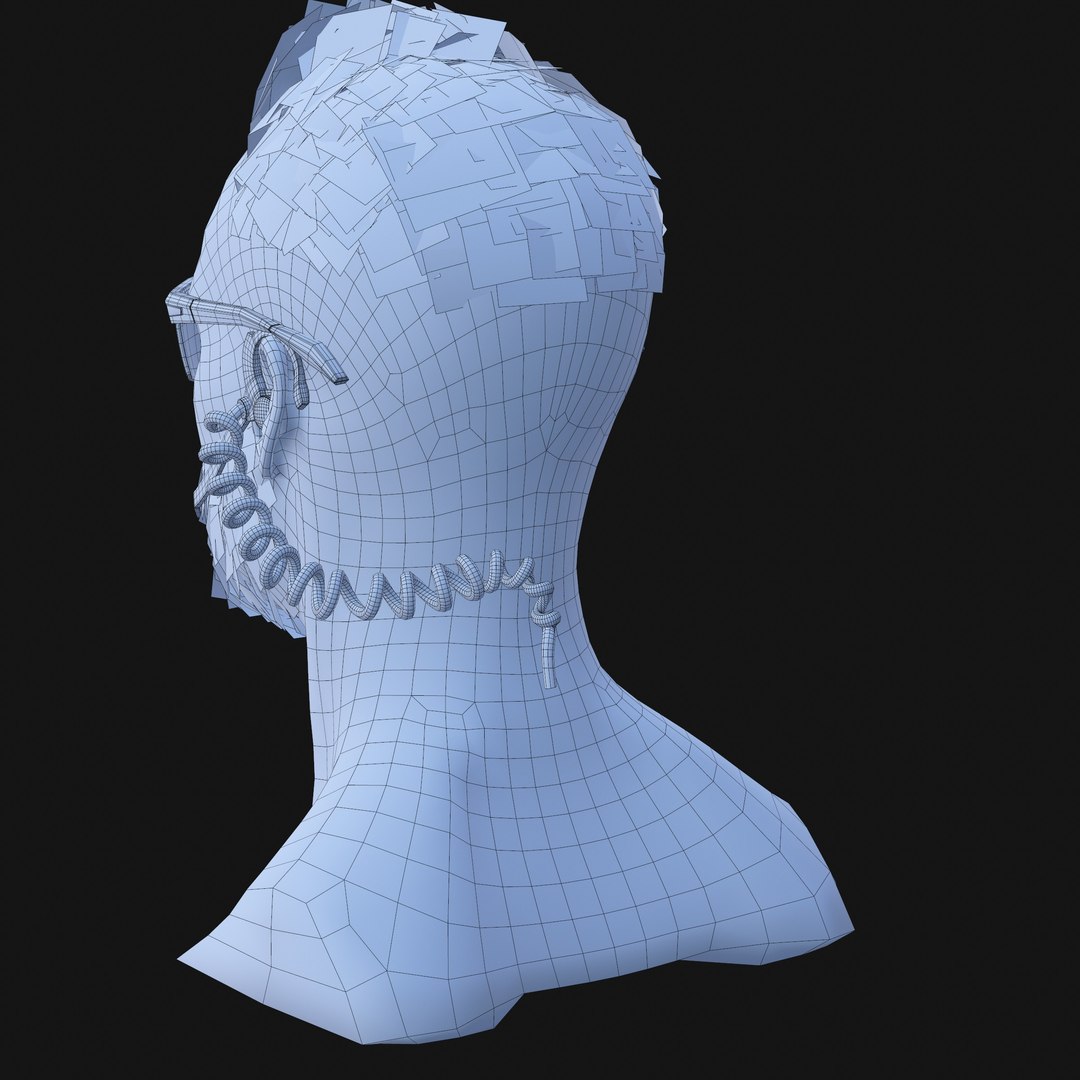 3d Soldier Head Model