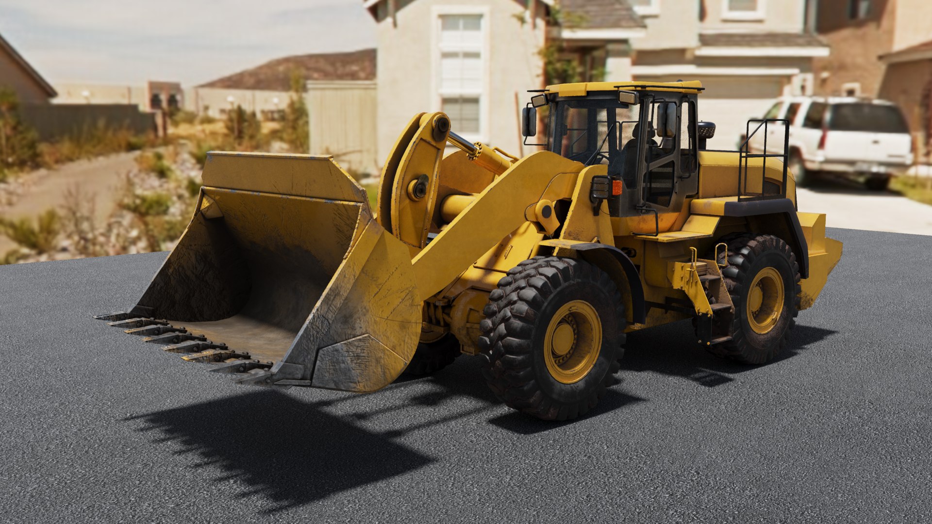 Wheel Loader 3D - TurboSquid 1978091