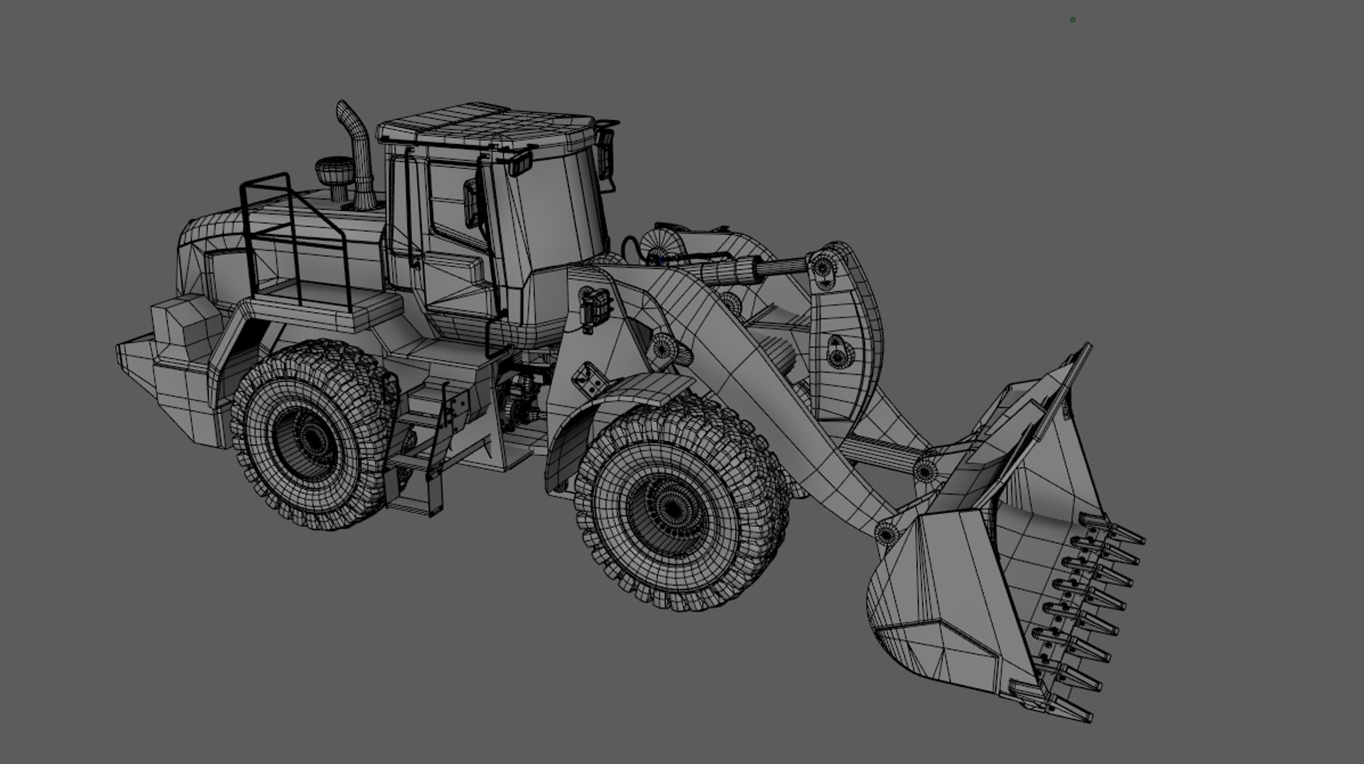 Wheel Loader 3D - TurboSquid 1978091