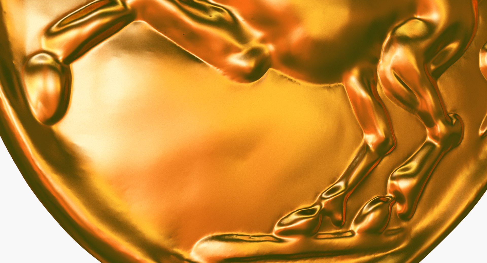 3d Realistic Gold Coin