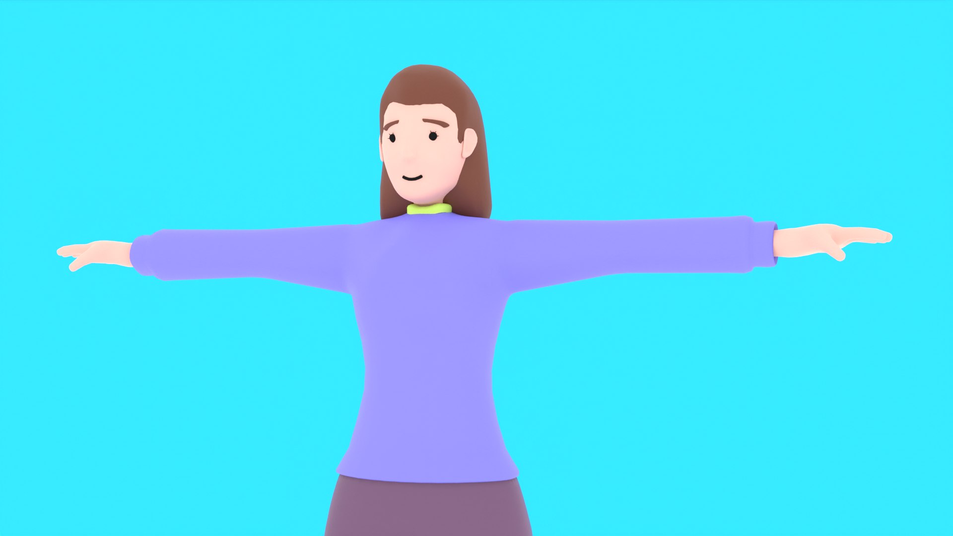 Woman Motion Character 3D Model - TurboSquid 1667422