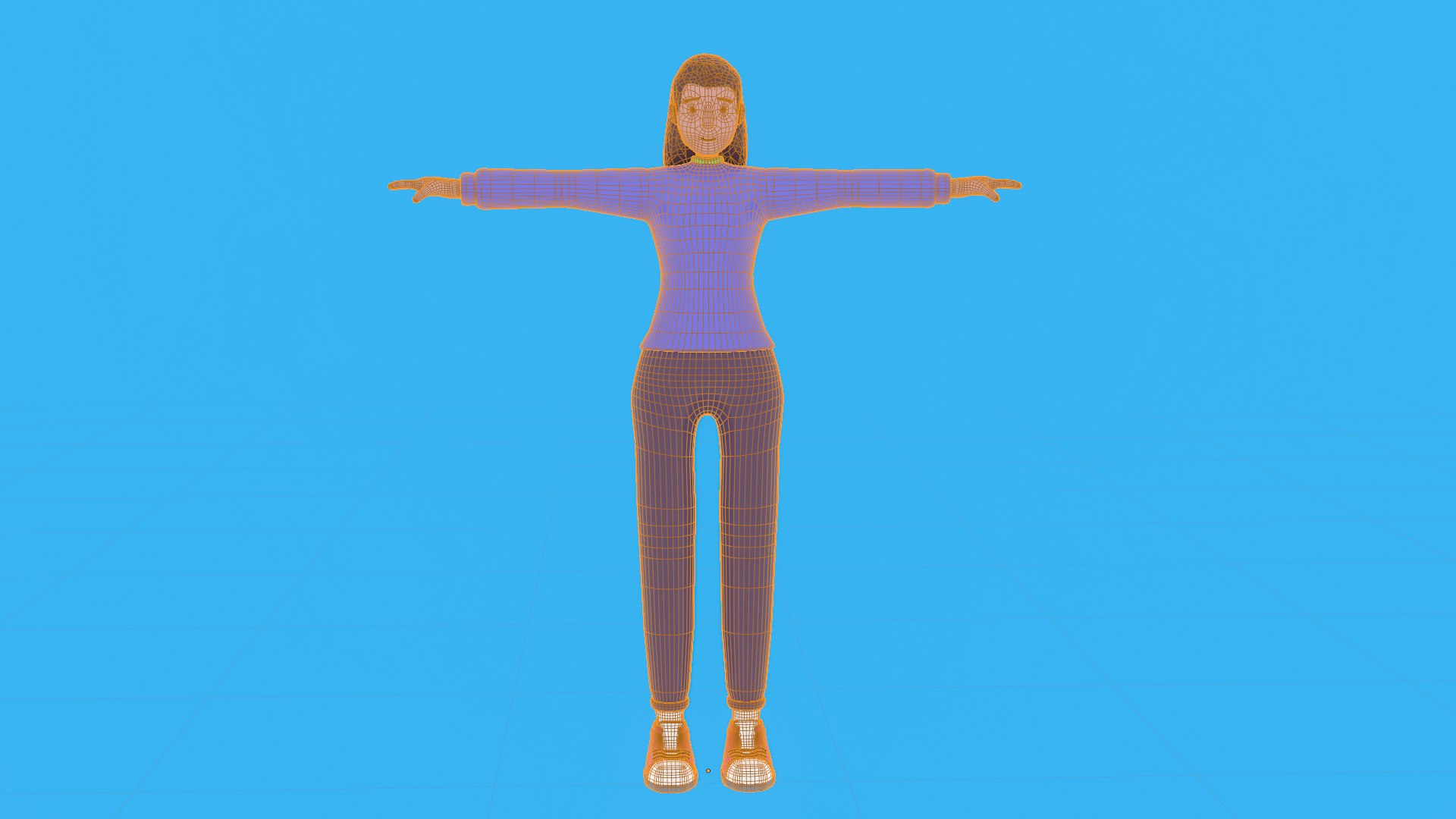 Woman Motion Character 3D Model - TurboSquid 1667422