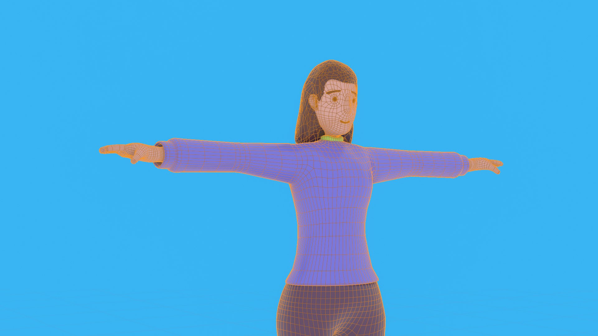 Woman Motion Character 3D Model - TurboSquid 1667422