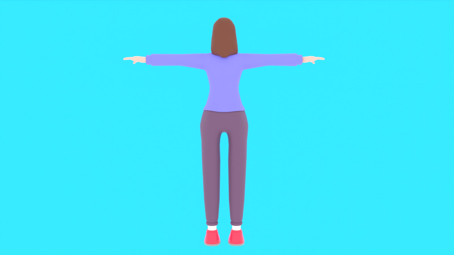 Woman Motion Character 3D Model - TurboSquid 1667422