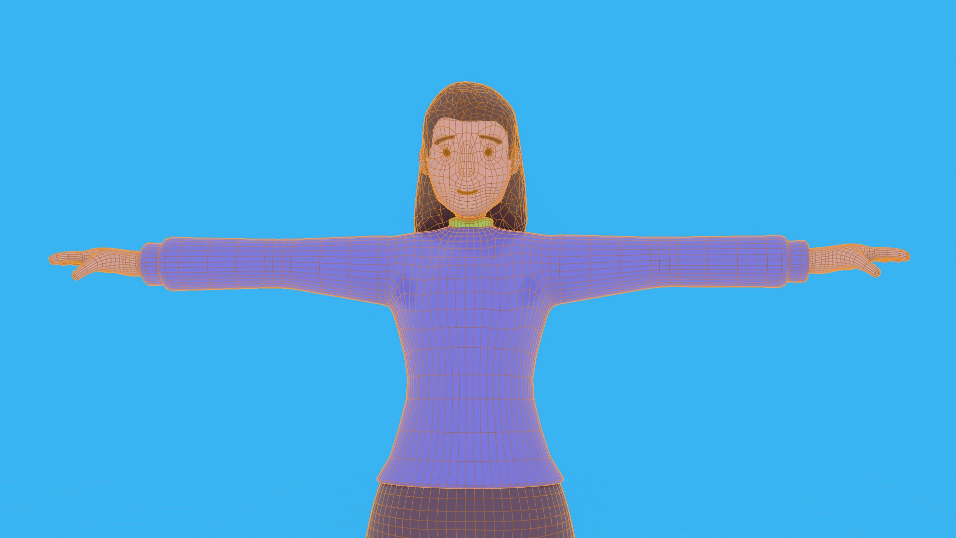 Woman Motion Character 3D Model - TurboSquid 1667422