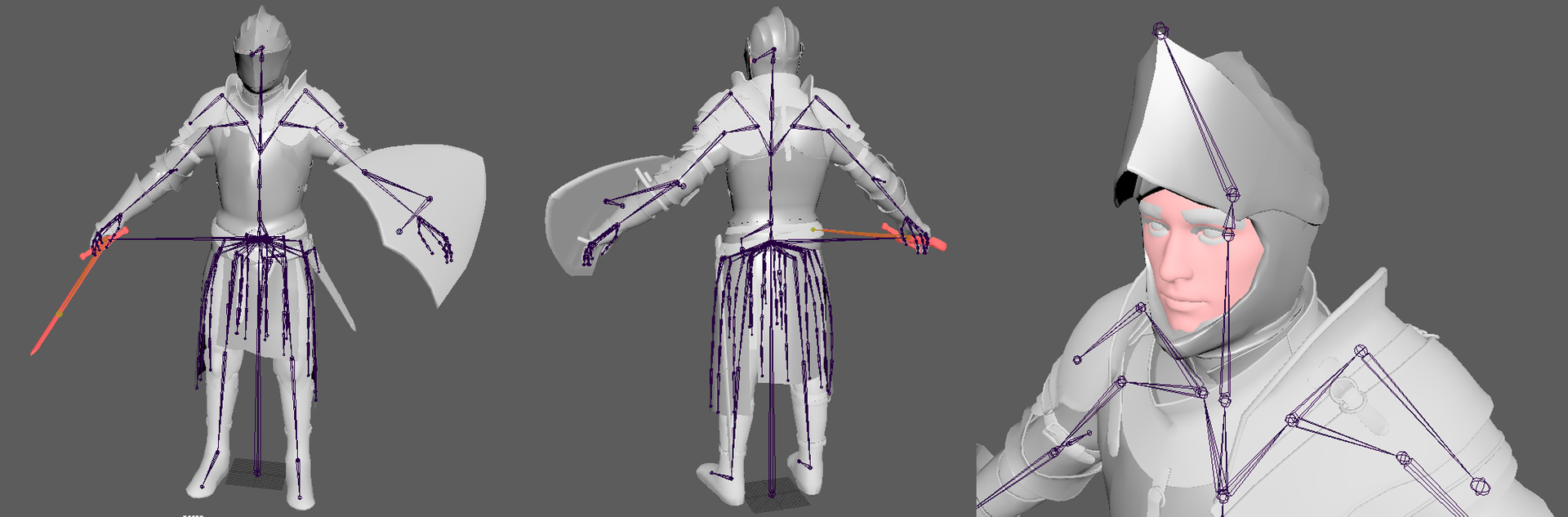 Knight medieval 3D model - TurboSquid 1452648