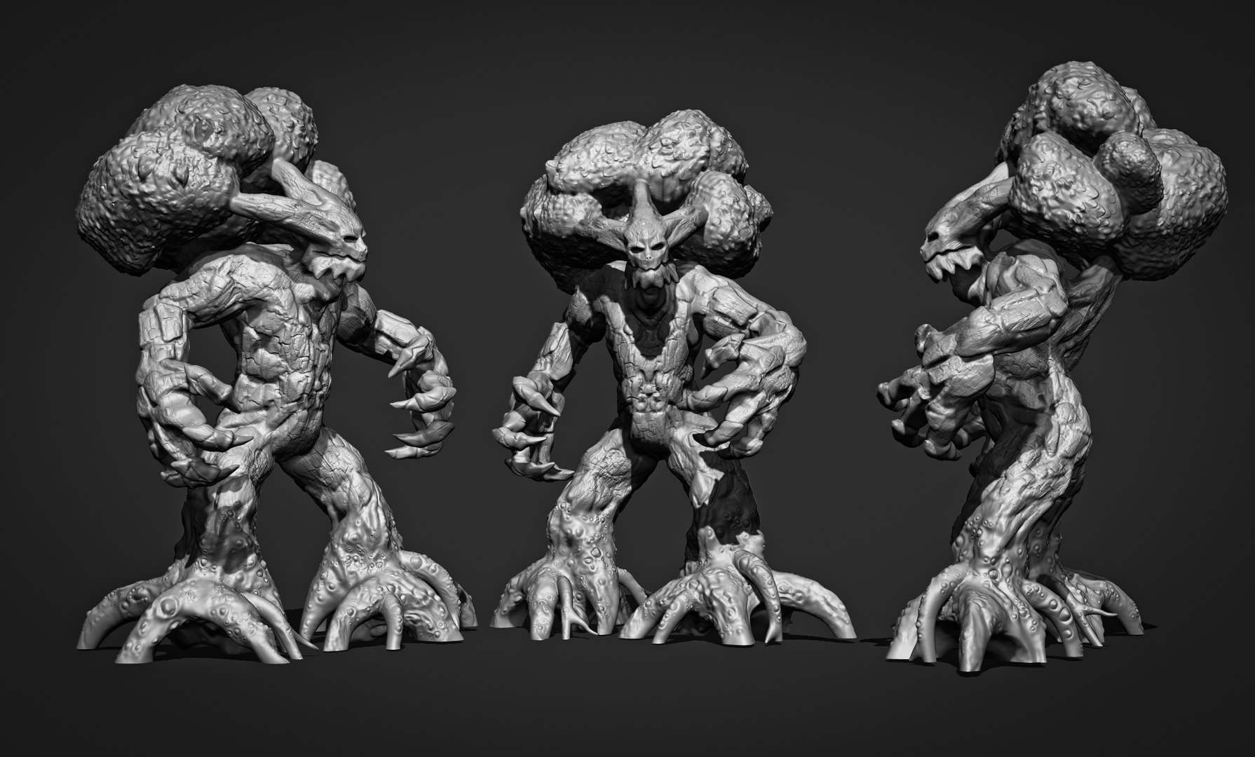 Monster Broccoli Fantasy 3D - TurboSquid 2033641