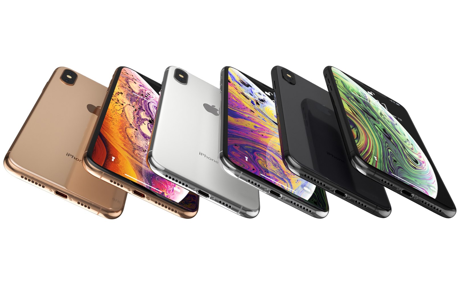 3D Apple Iphone Xs Colors - TurboSquid 1334099