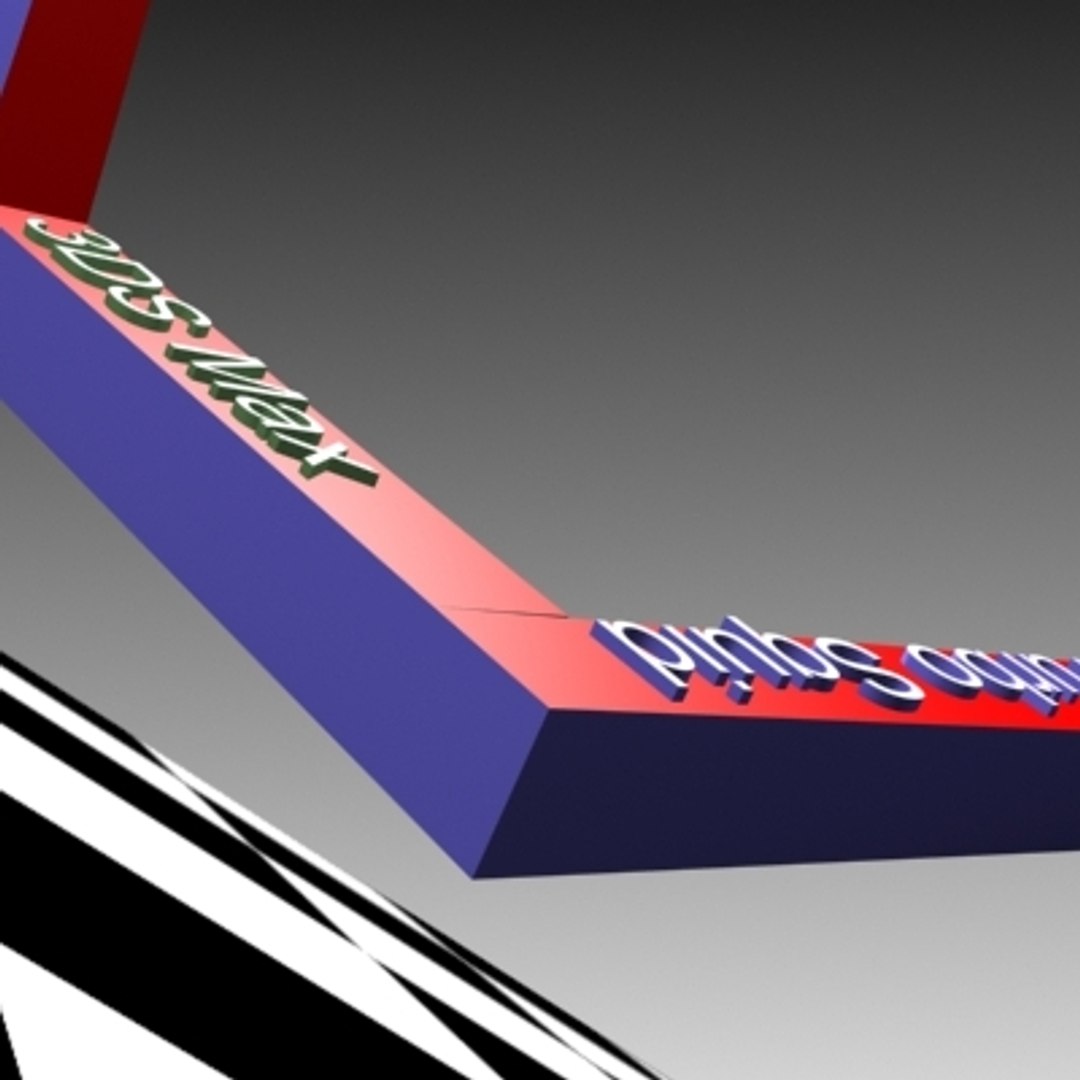 3d Model Impossible Triangle Real