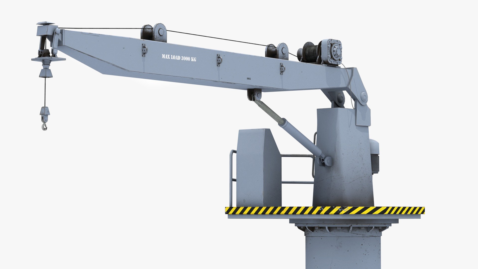 3D Boat Rhib Davit - TurboSquid 1637807