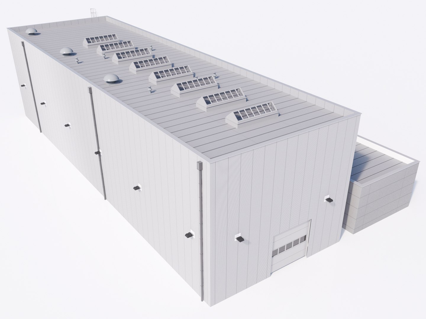 Industrial Building 19 3d Max