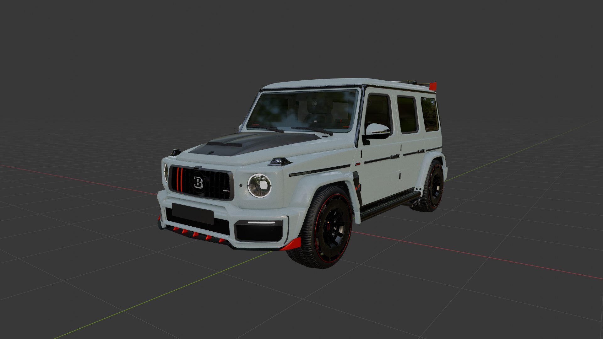 Mercedes BRABUS G900 Rocket Edition 3D - TurboSquid 2243281