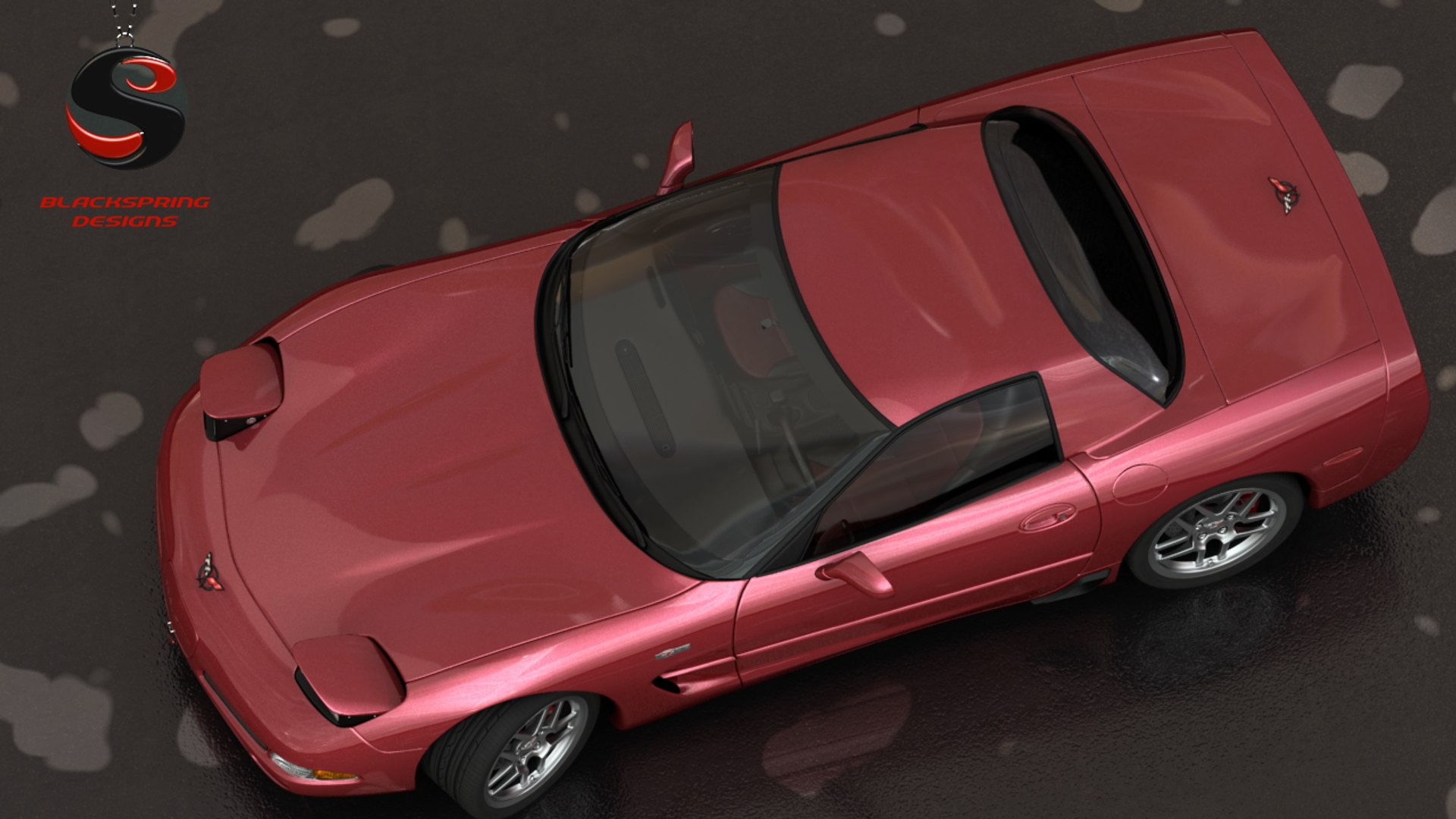 Chevrolet Corvette Z06 2002 Obj