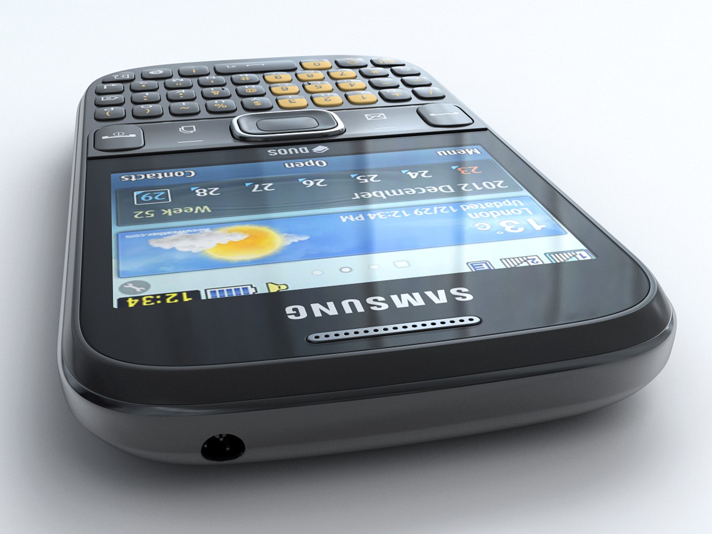 samsung chat 333 3d model