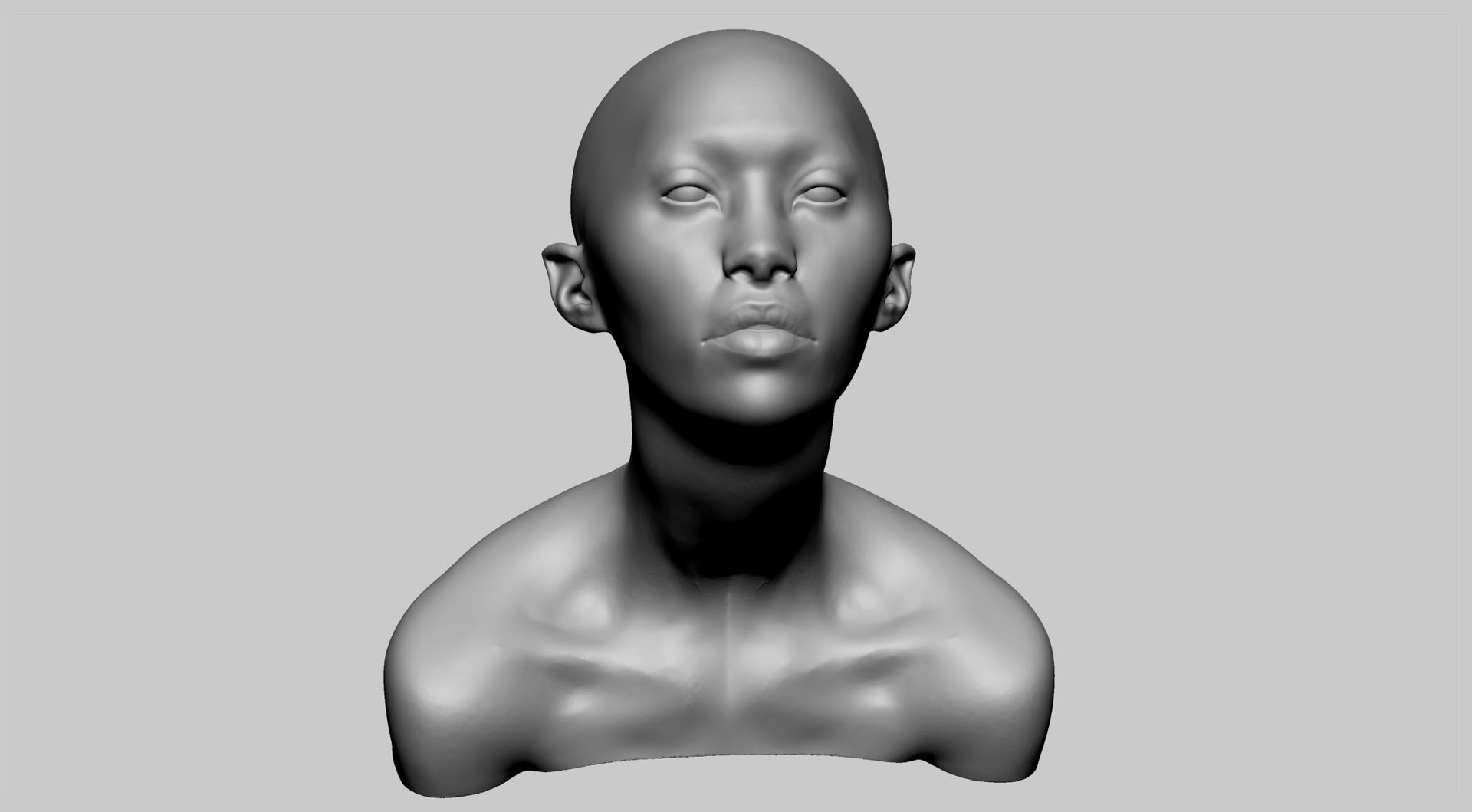 3D Fantasy Female Head Model - TurboSquid 1712693