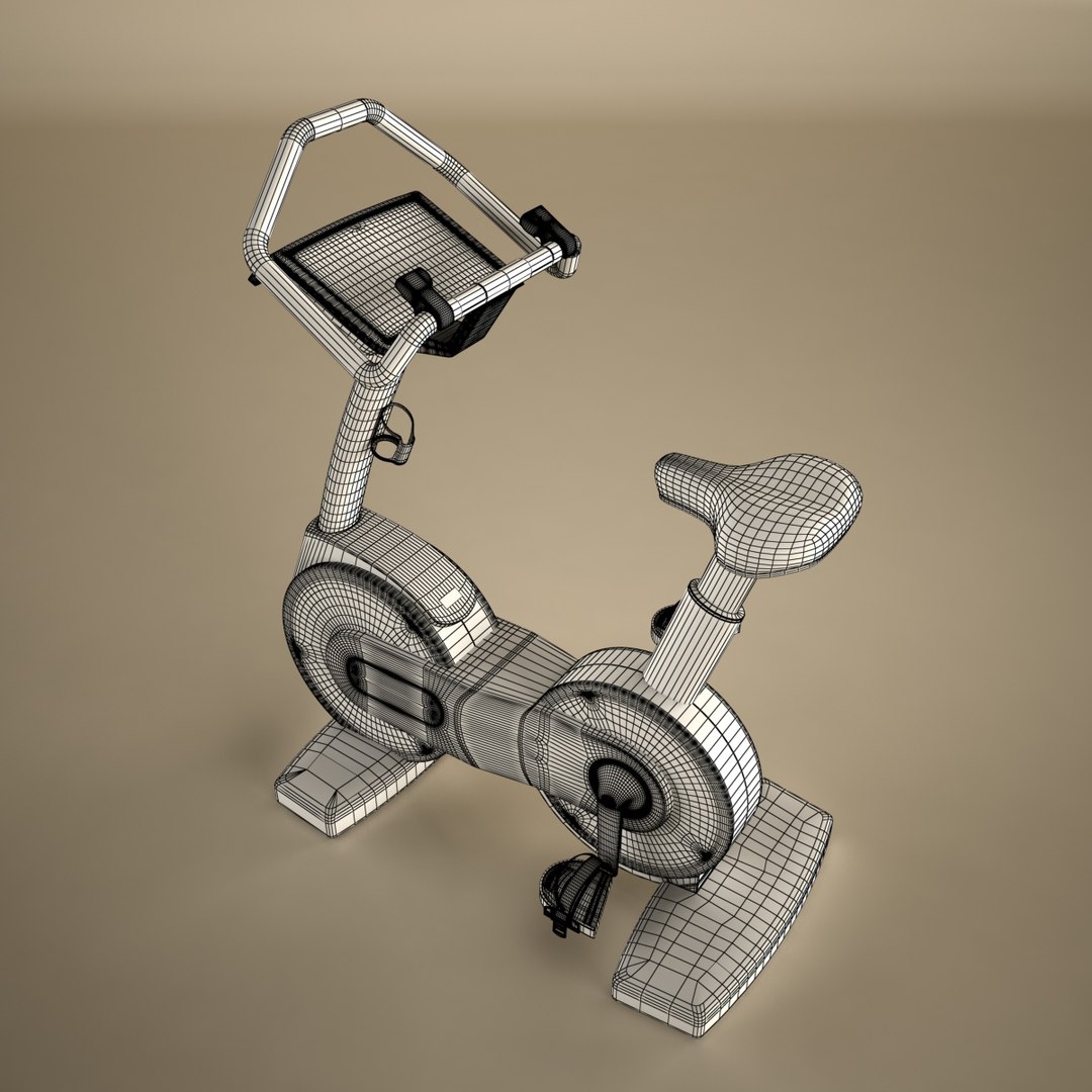 Technogym Bike 3d Model