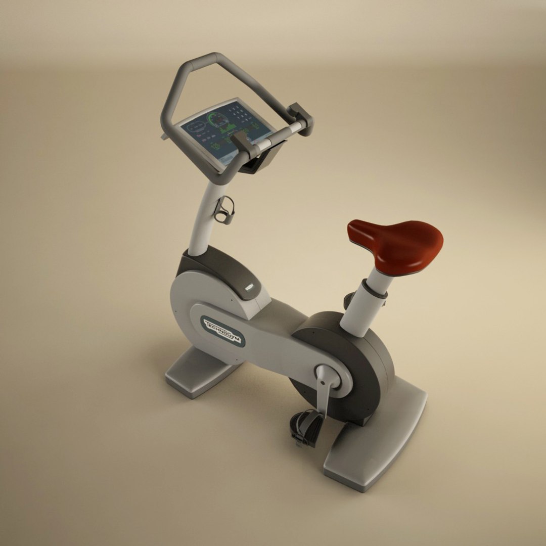 Technogym Bike 3d Model