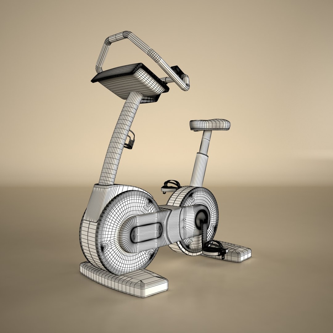 Technogym Bike 3d Model