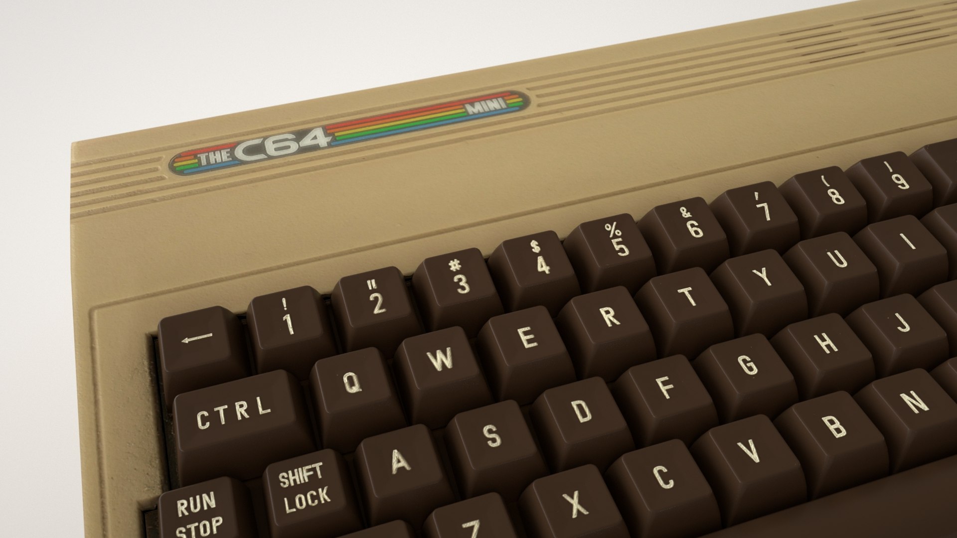 Free The C64 Mini Homecomputer Model - TurboSquid 1717823