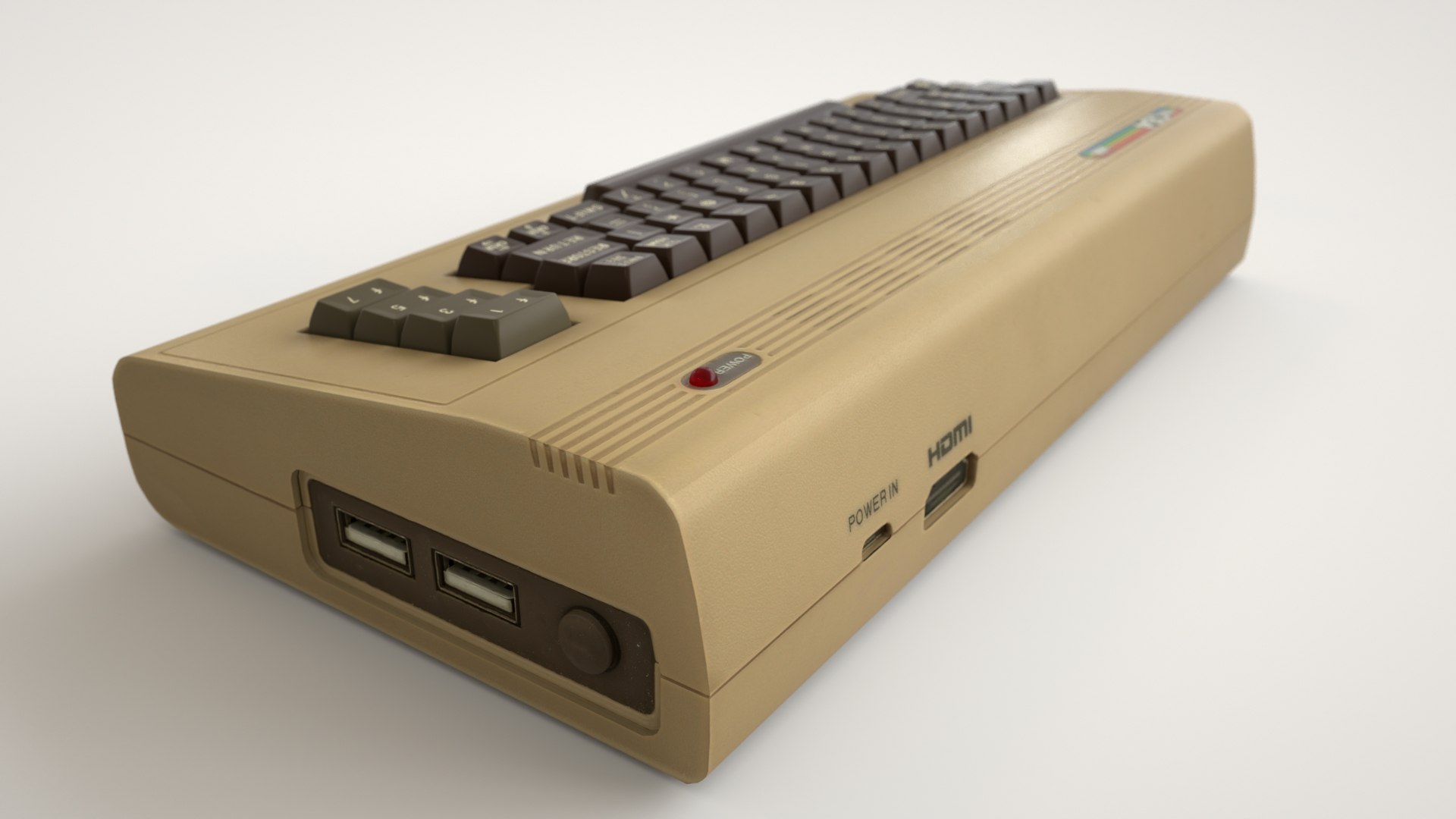 Free The C64 Mini Homecomputer Model - TurboSquid 1717823