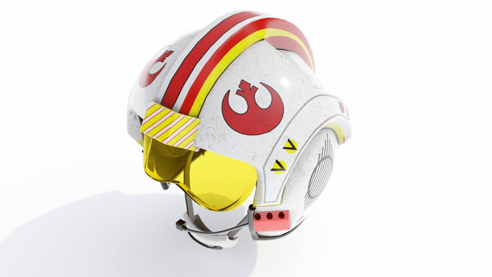 3D Star Wars X-Wing Pilot Helmet - TurboSquid 1989273